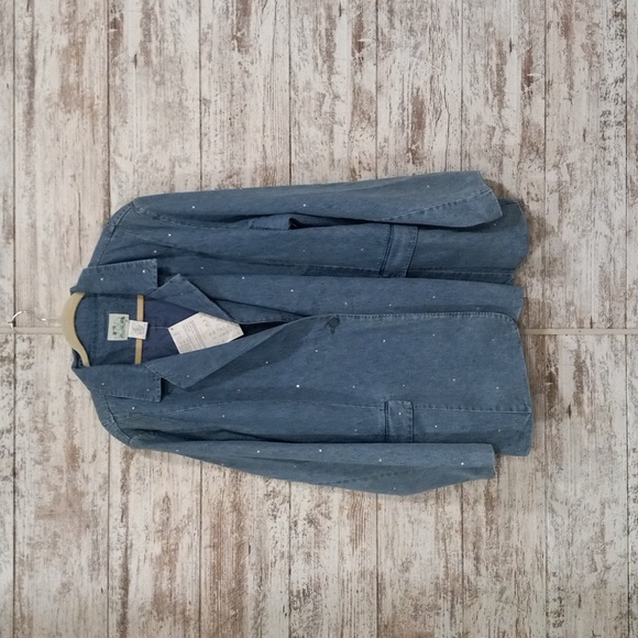 Quacker Factory | Jackets & Coats | Quacker Factory Blue Denim Jacket ...